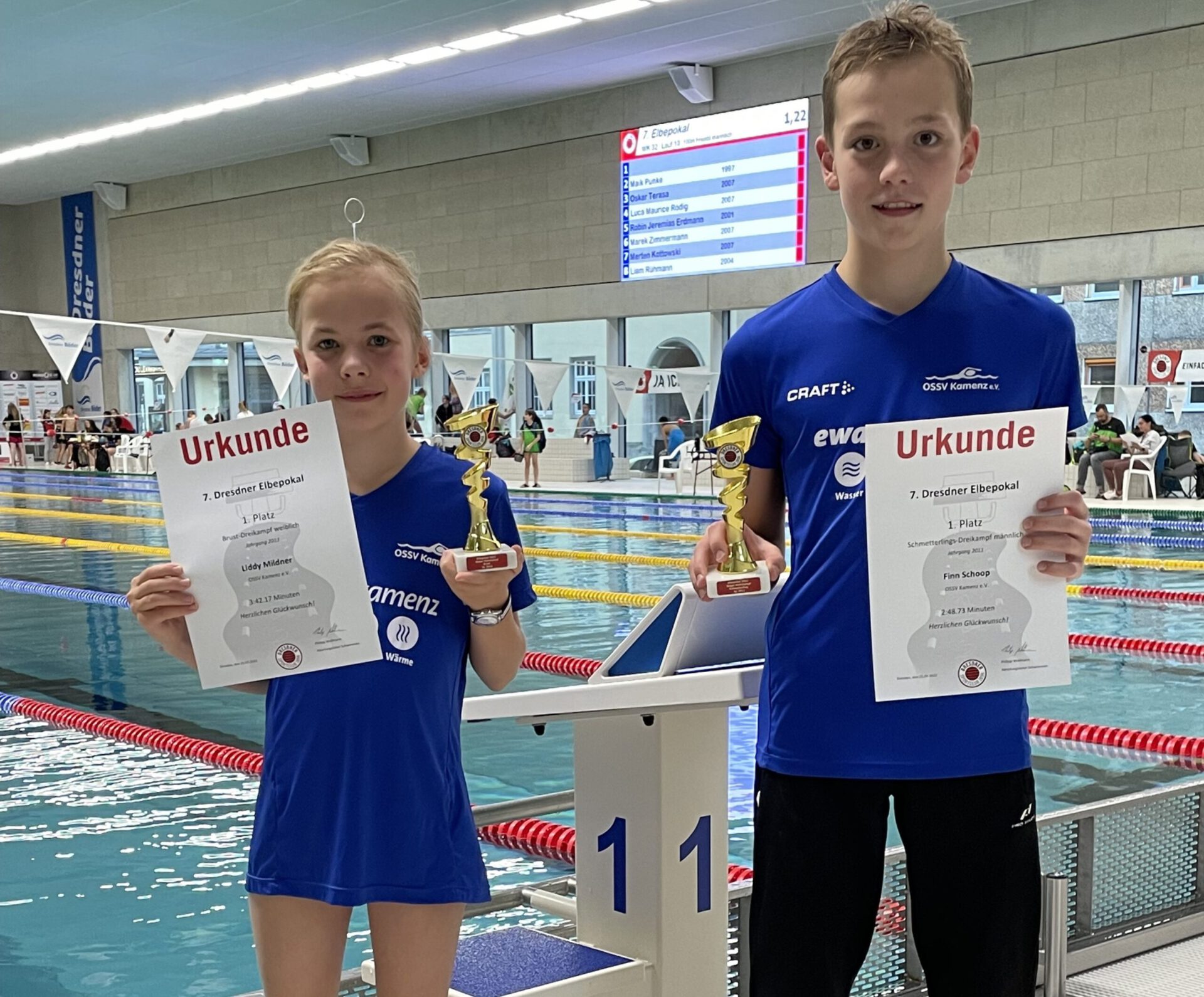 7. Dresdner Elbepokal - Ostsächsischer Schwimmverein Kamenz